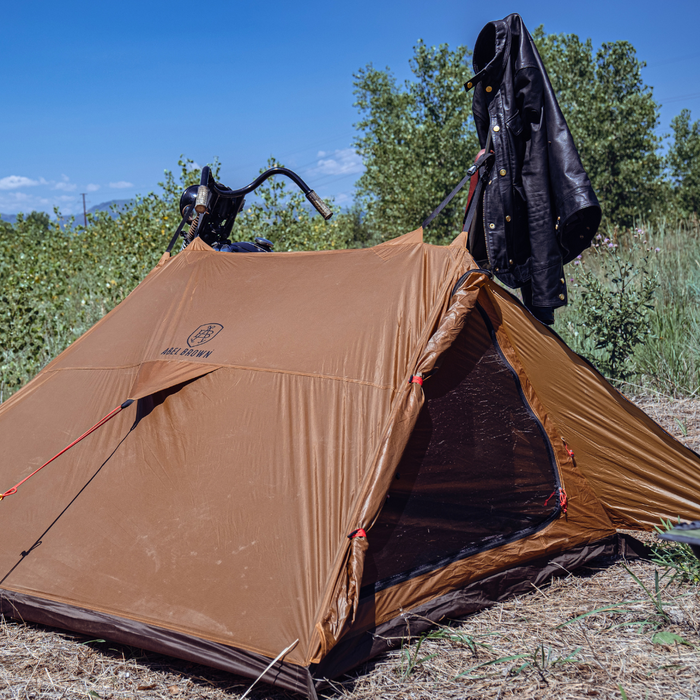 Nomad 4 Tent - Motorcycle Camping Gear | Abel Brown