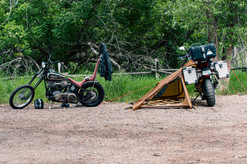 Nomad 4 Tent - Motorcycle Camping Gear | Abel Brown